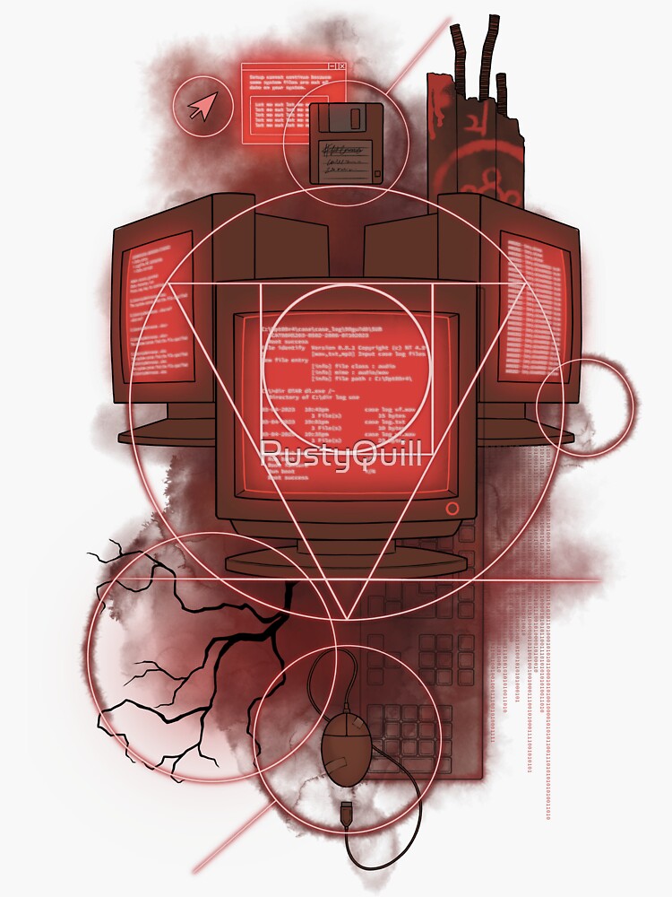 "The Magnus Protocol - Alchemy" Sticker for Sale by RustyQuill | Redbubble