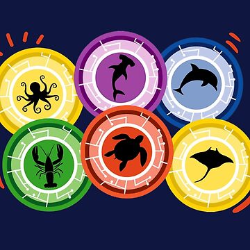 "Wild Kratts Creature Power discs: Ocean Edition" Sticker for Sale by ...
