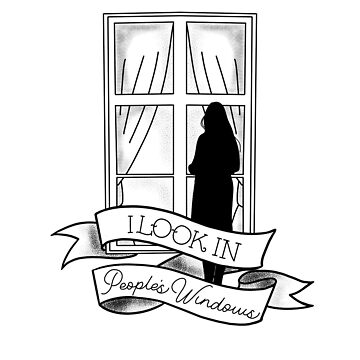 "I Look In People's Windows Taylor Swift Sticker" Sticker for Sale by ...