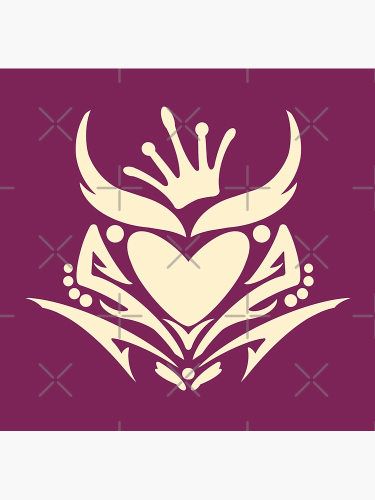 "Helluva Boss: Stolas’s Royal Symbol" Sticker for Sale by Zarafyn ...