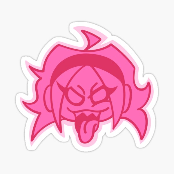 "nene in fnf sticker style" Sticker for Sale by pixilated-rain | Redbubble