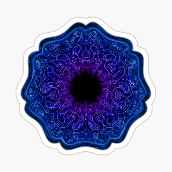 "Mandala Ventauri" Sticker by kernowerno | Redbubble