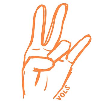 "Go VOLS" Sticker for Sale by mandileigh | Redbubble