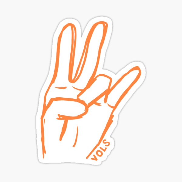 "Go VOLS" Sticker for Sale by mandileigh | Redbubble