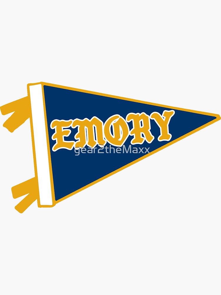"Emory University Flag" Sticker for Sale by gear2theMaxx | Redbubble