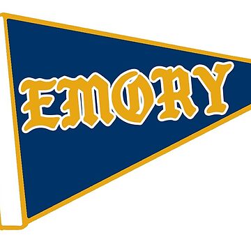 "Emory University Flag" Sticker for Sale by gear2theMaxx | Redbubble