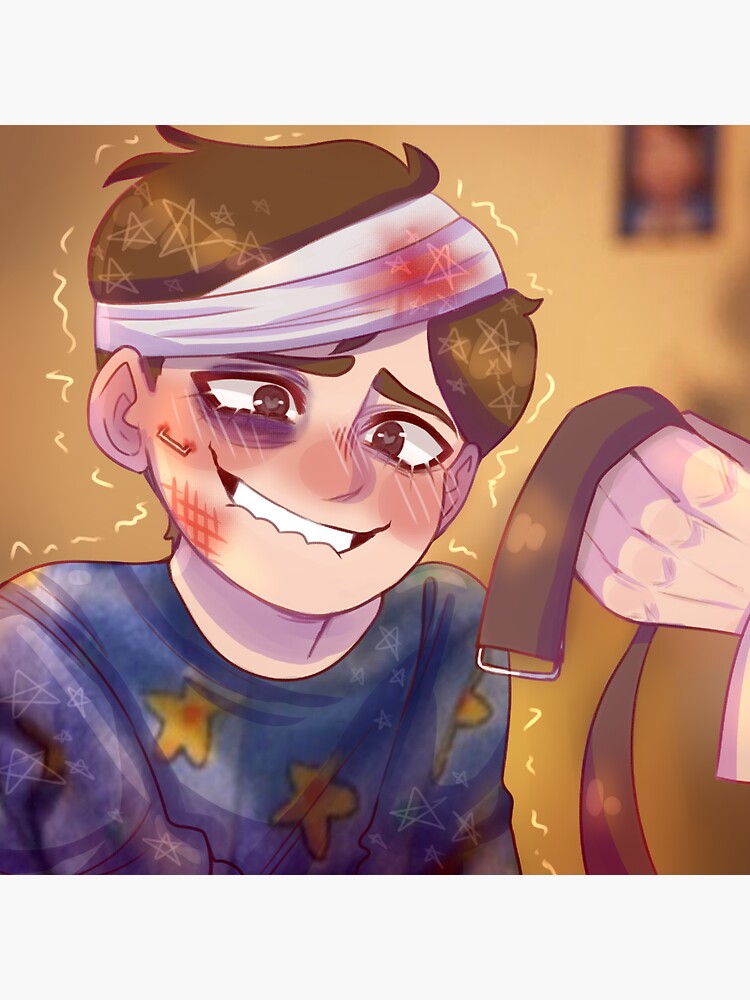 "Cursed Orel Puppington" Sticker for Sale by Sikarii | Redbubble