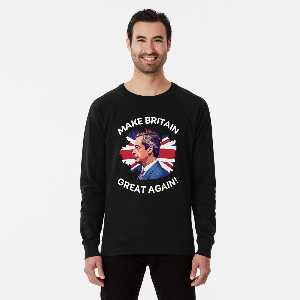 " Make Britain Great Again Nigel Farage Support" Sticker for Sale by ...