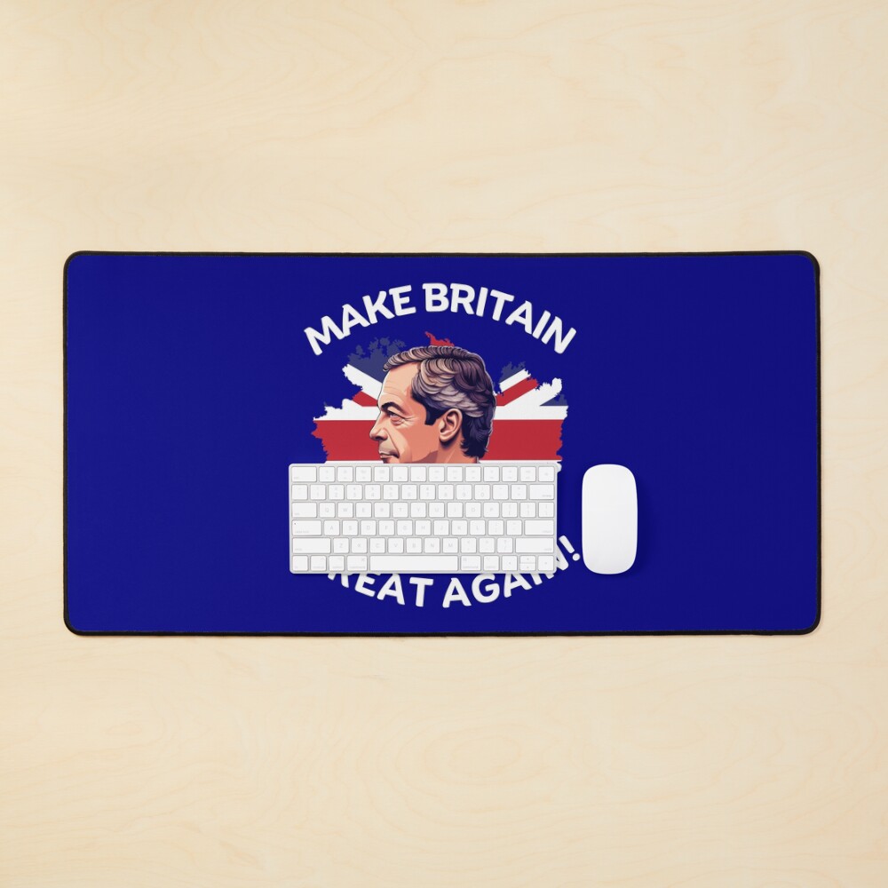 " Make Britain Great Again Nigel Farage Support" Sticker for Sale by ...