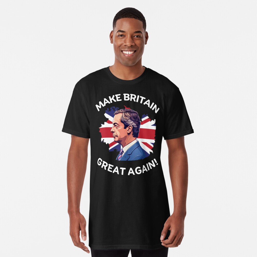 " Make Britain Great Again Nigel Farage Support" Sticker for Sale by ...