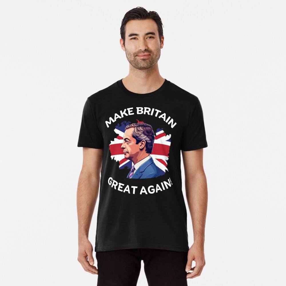 " Make Britain Great Again Nigel Farage Support" Sticker for Sale by ...