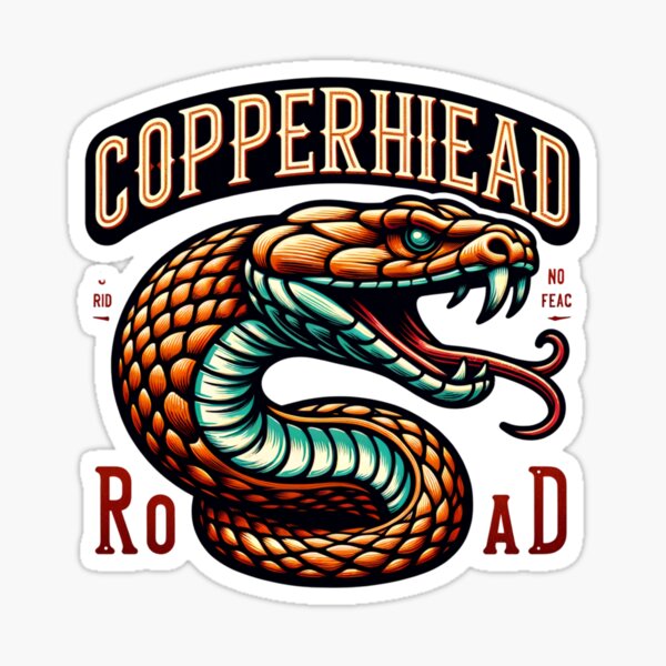 "copperhead road" Sticker for Sale by ArtPremium | Redbubble