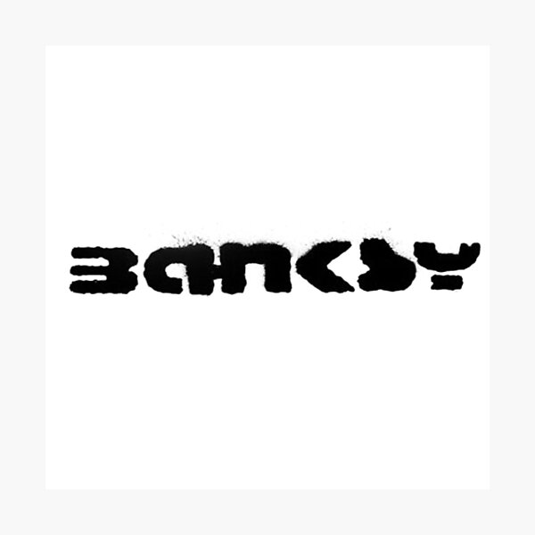 "Banksy - Logo" Photographic Print for Sale by URBANZ | Redbubble