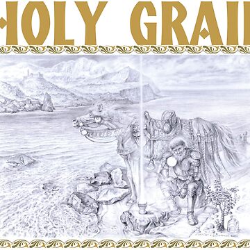 "HOLY GRAIL" Sticker for Sale by AleksARTua | Redbubble