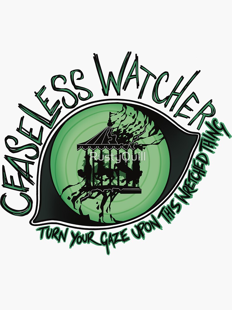"The Magnus Archives: Ceaseless Watcher" Sticker for Sale by RustyQuill ...