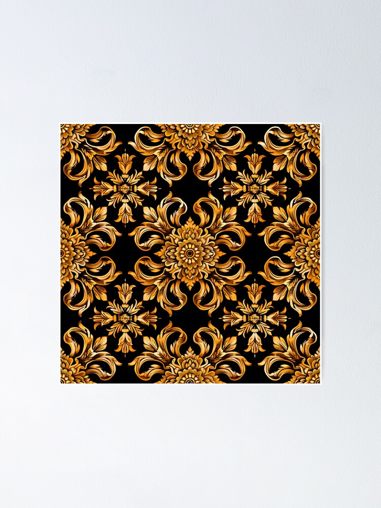 "Thai Phum Khao Bin Elegant Pattern" Poster for Sale by ELDOMENICO29 ...