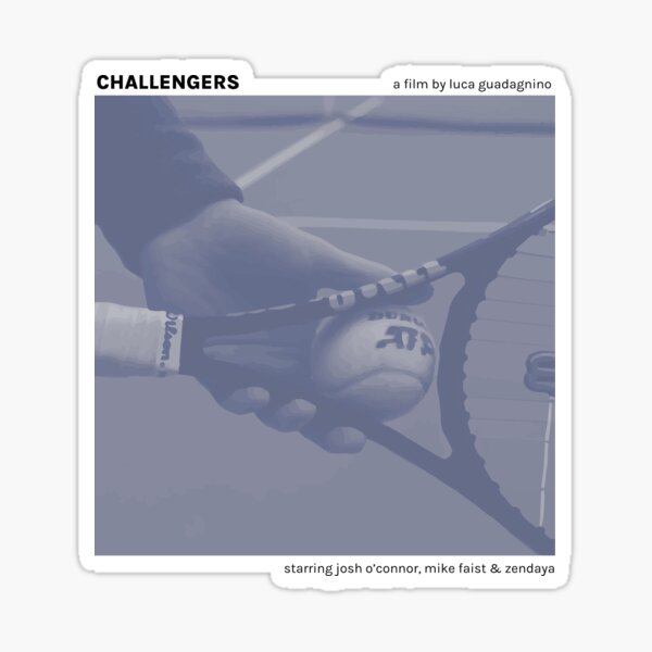 "Challengers THE SIGN" Sticker for Sale by marijealetta | Redbubble