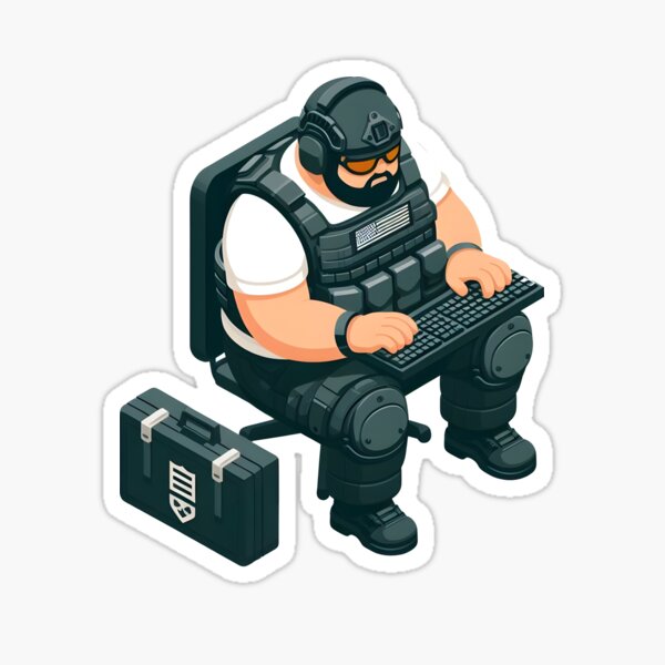 "Keyboard Warrior" Sticker for Sale by RAWLIFEGRAPHIC | Redbubble