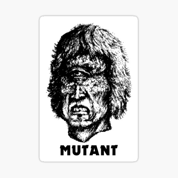 "Mutant" Sticker for Sale by MagisterLudi | Redbubble