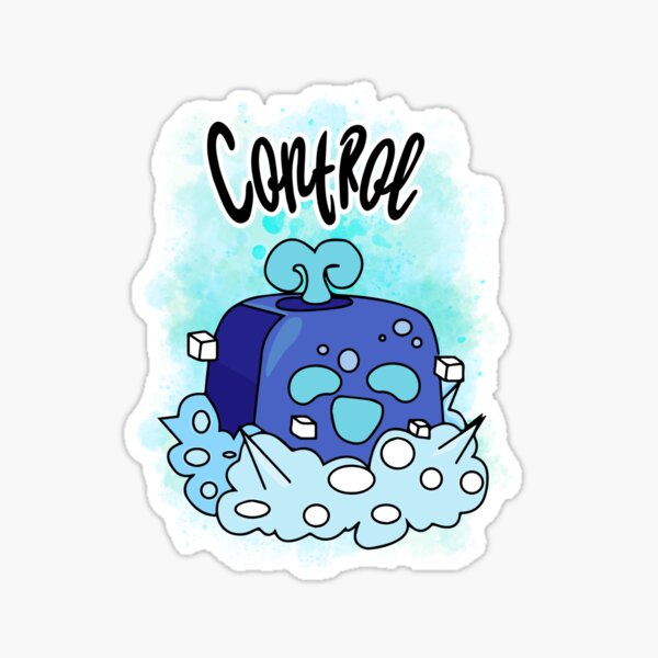 "Control - Blox Fruits" Sticker by vitrar | Redbubble