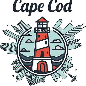 "Traverse Family Cape Cod Logo" Sticker for Sale by Mary Traverse ...