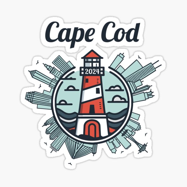 "Traverse Family Cape Cod Logo" Sticker for Sale by Mary Traverse ...