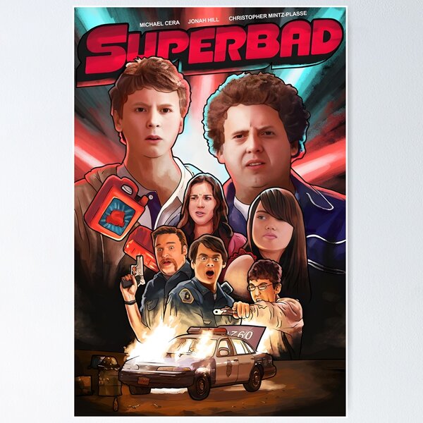 "Superbad Mclovin" Poster for Sale by StreetArtiist | Redbubble