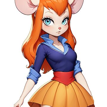 "Mouse girl Gadget Hackwrench from Rescue Rangers" Poster for Sale by ...