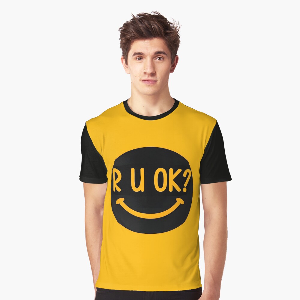 "R U ok " Sticker for Sale by Tessa-Art1 | Redbubble