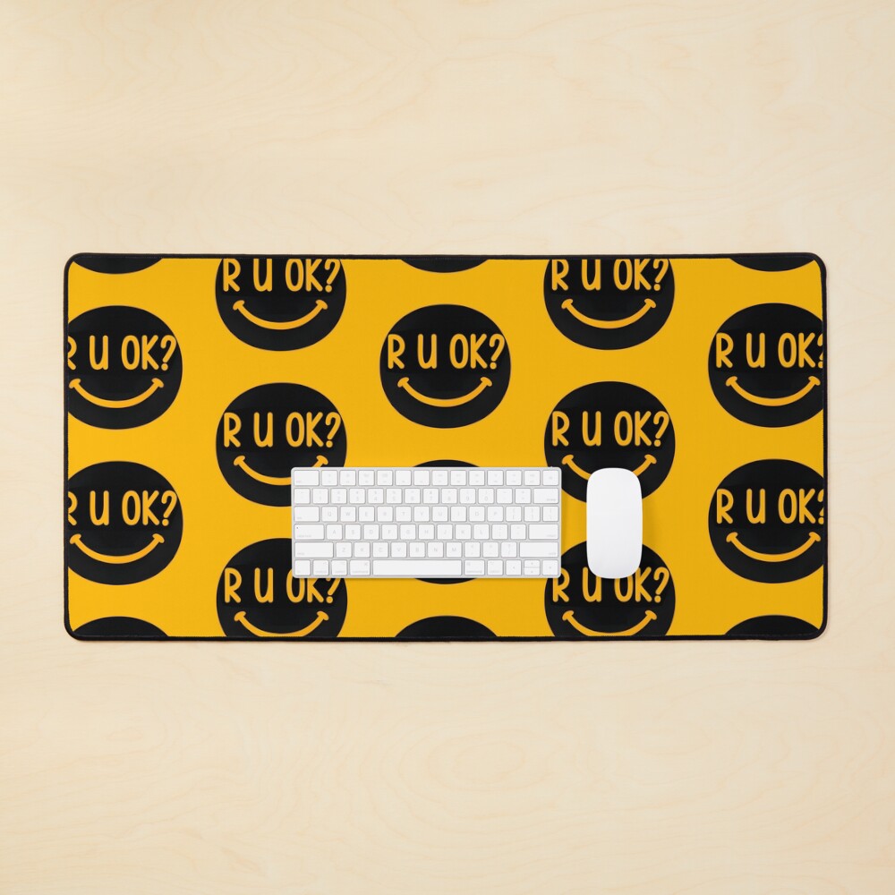 "R U ok " Sticker for Sale by Tessa-Art1 | Redbubble
