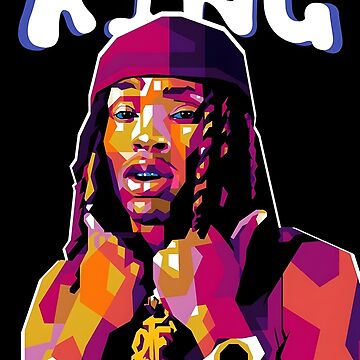 "King Von Wpap Pop Art" Sticker for Sale by Ken Kaneki | Redbubble