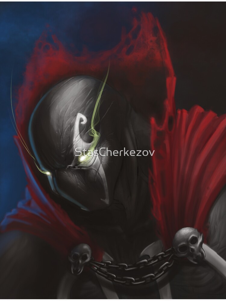 "Spawn - Demon face" Sticker for Sale by StasCherkezov | Redbubble