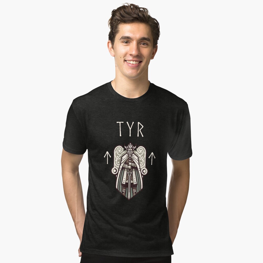 "Tyr the Norse God of Justice and War" Sticker for Sale by ...