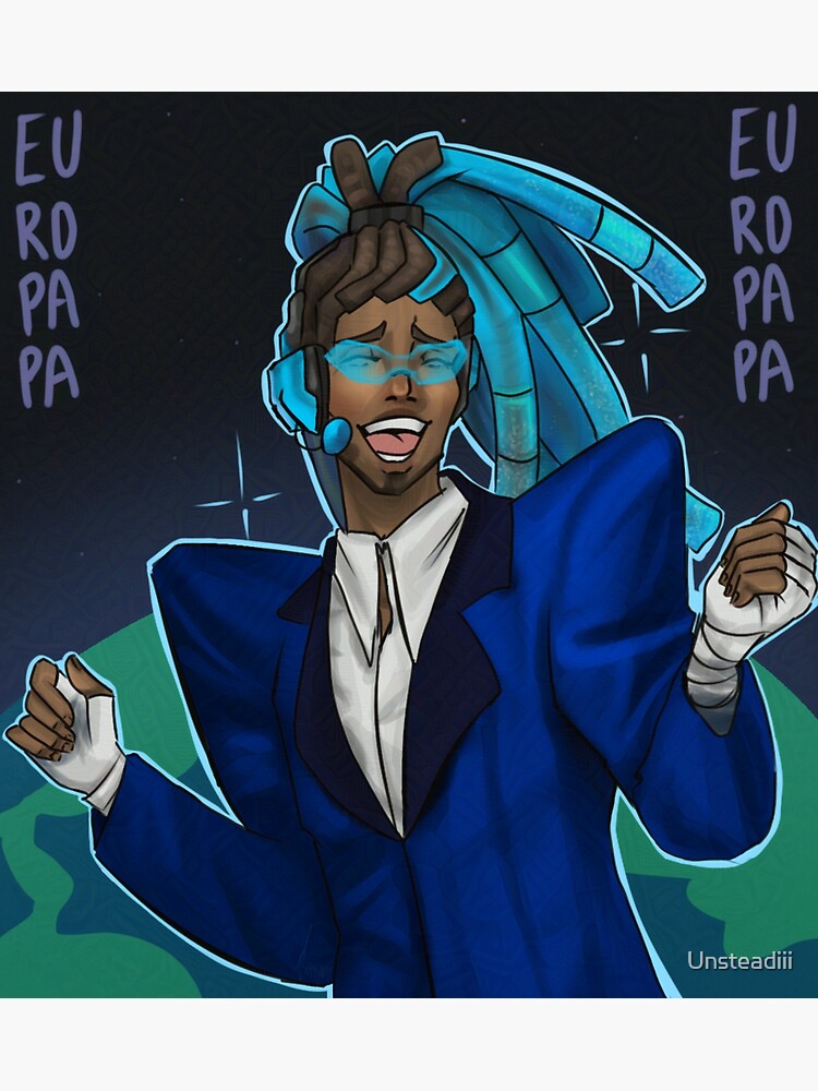 ""Europapa" JOOST x Lucio Overwatch 2 Collab Concept" Sticker for Sale ...