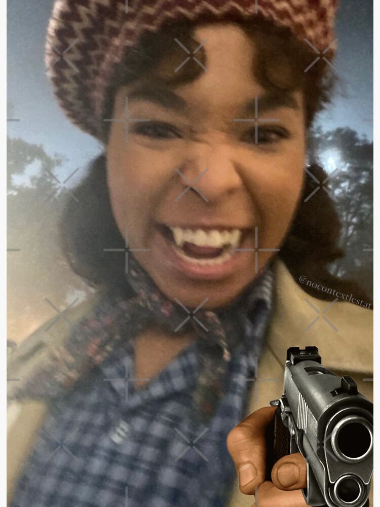 "Claudia - Meme 2" Sticker for Sale by nocontextlestat | Redbubble