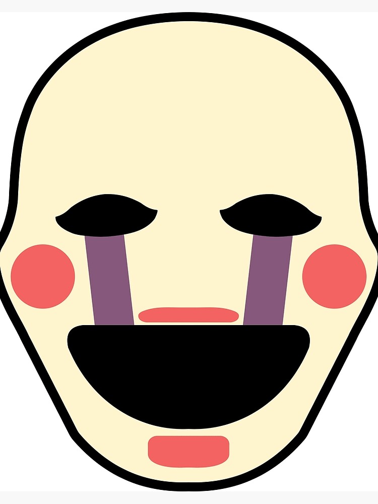 "FNAF Puppet " Art Board Print for Sale by FlatRaccoon | Redbubble