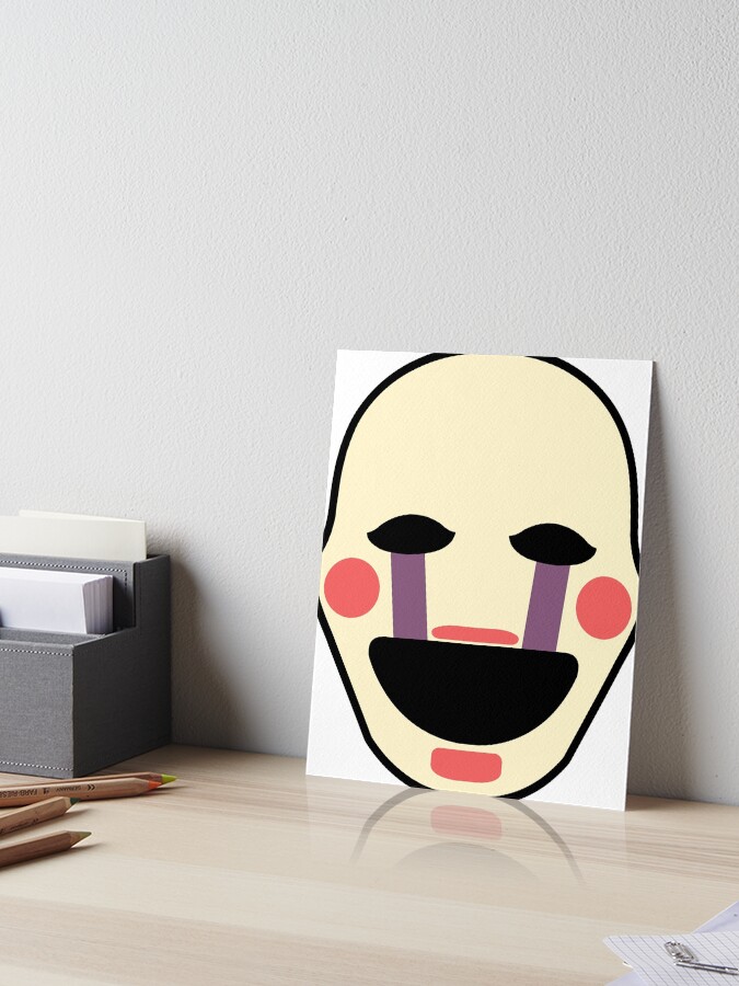 "FNAF Puppet " Art Board Print for Sale by FlatRaccoon | Redbubble