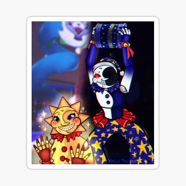 "Sundrop and Moondrop | Five Nights at Freddy's" Sticker for Sale by ...