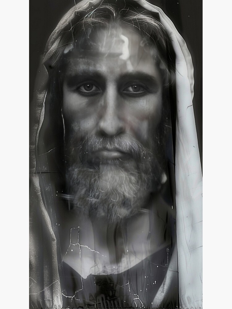 "The Sacred Shroud: An Artistic Tribute to the Shroud of Turin" Framed ...