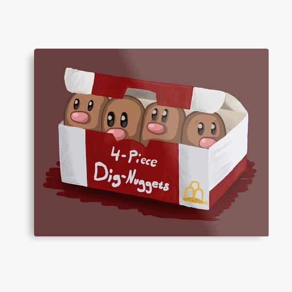 Diglett Metal Prints | Redbubble