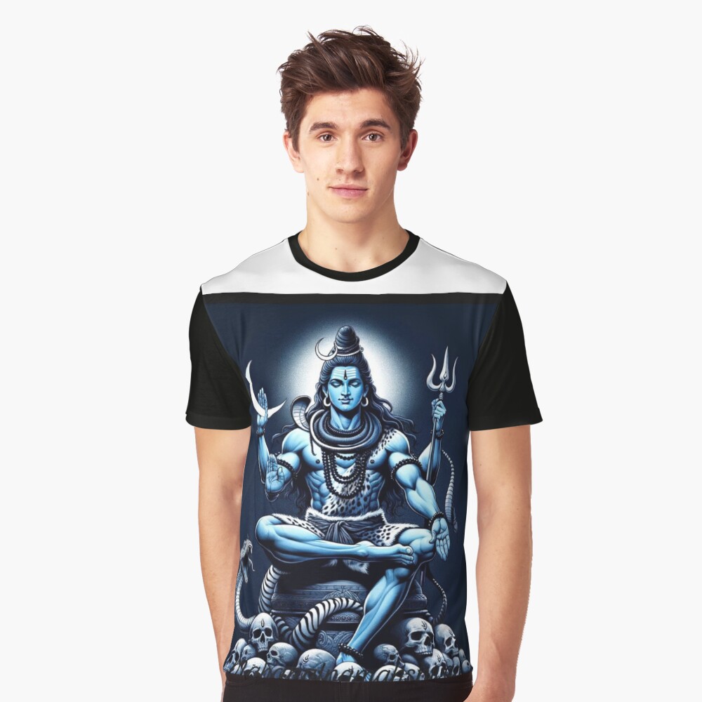 "Lord Shiva Adiyogi" Sticker for Sale by Eshant | Redbubble