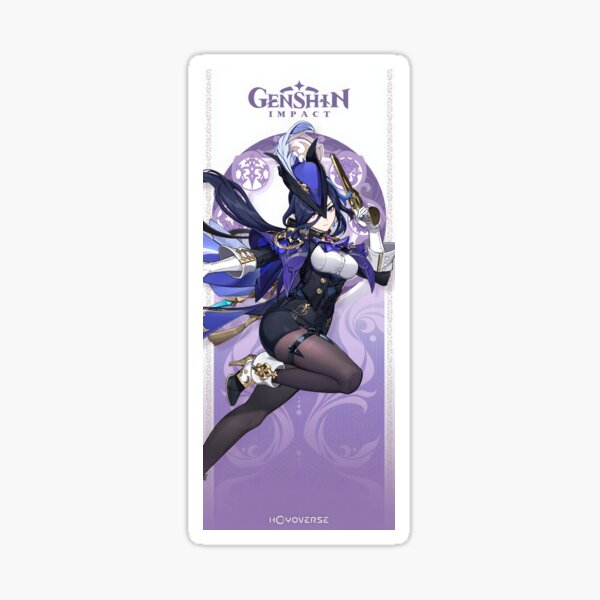 "Genshin Impact - Clorinde Character Official Poster" Sticker for Sale ...