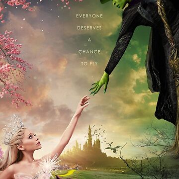 "wicked movie poster" Poster for Sale by envytheleaves | Redbubble
