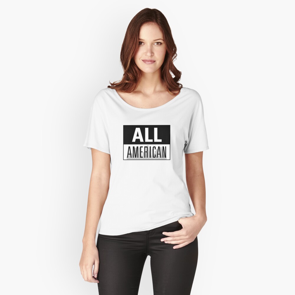 "All American Logo" Sticker for Sale by mental-tvaddict | Redbubble