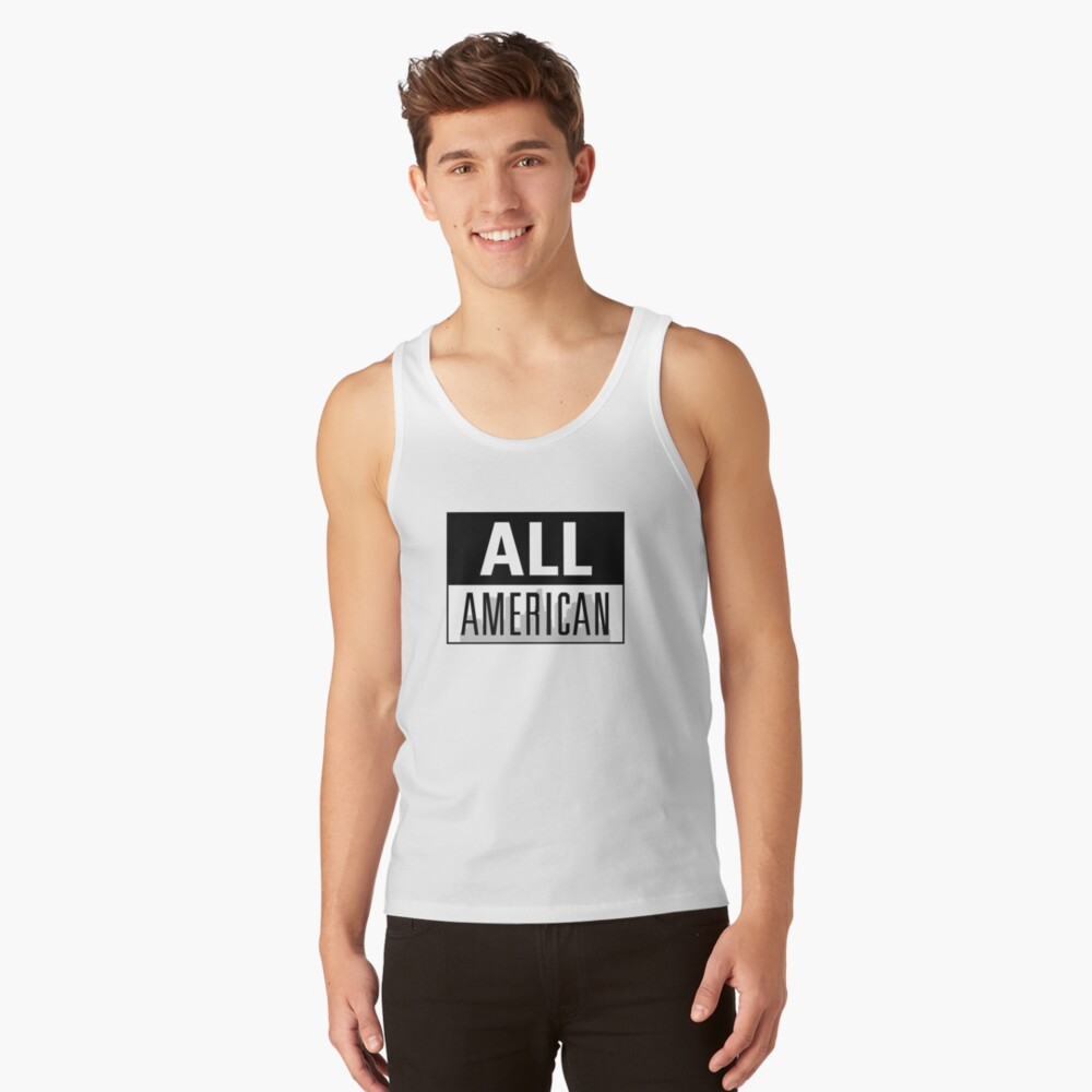 "All American Logo" Sticker for Sale by mental-tvaddict | Redbubble