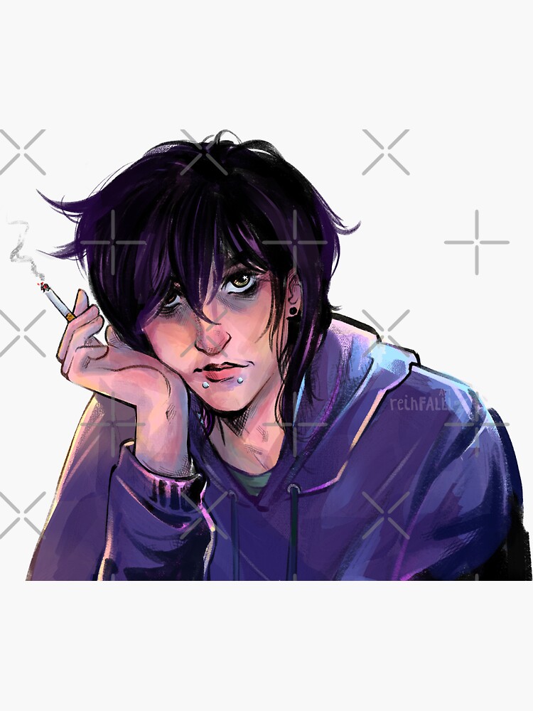 "Stardew Valley Sebastian Sticker" Sticker for Sale by reinfalllz ...