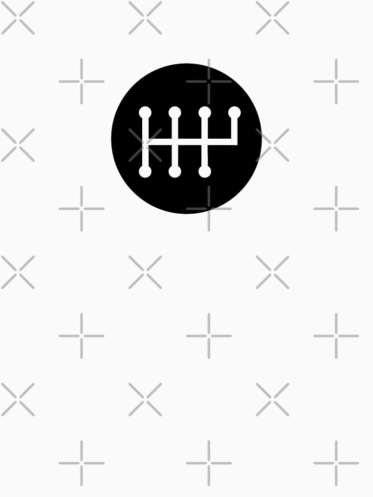 "6-speed Manual Transmission Shift Pattern (reverse on top right)" T ...