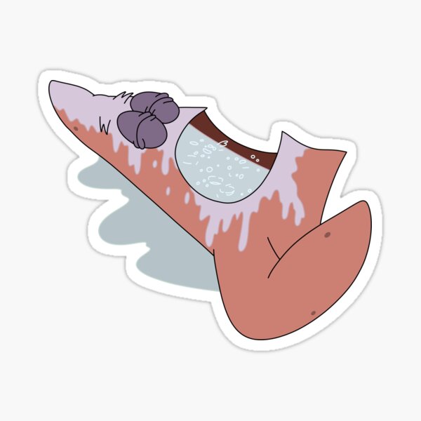 "Patrick Gurgling" Sticker for Sale by PoeTatoes | Redbubble