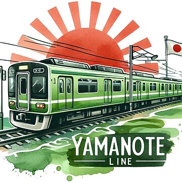 "Yamanote Line a Yamanote Line a Yamanote Line" Sticker for Sale by ...