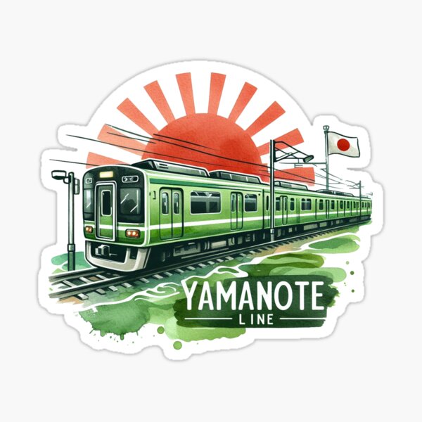 "Yamanote Line a Yamanote Line a Yamanote Line" Sticker for Sale by ...